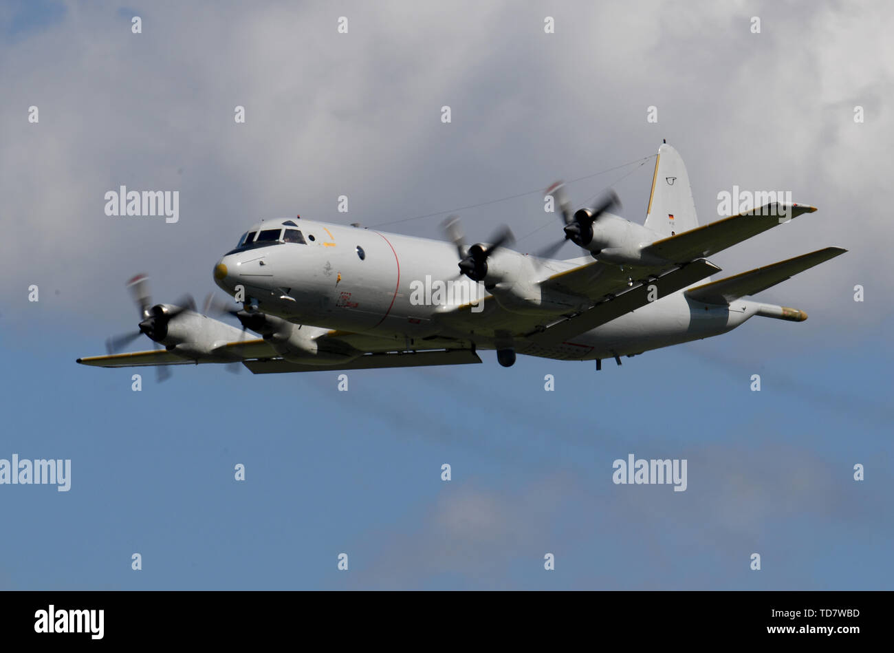 Jagel, Germany. 13th June, 2019. An "Orion P3" reconnaissance aircraft ...