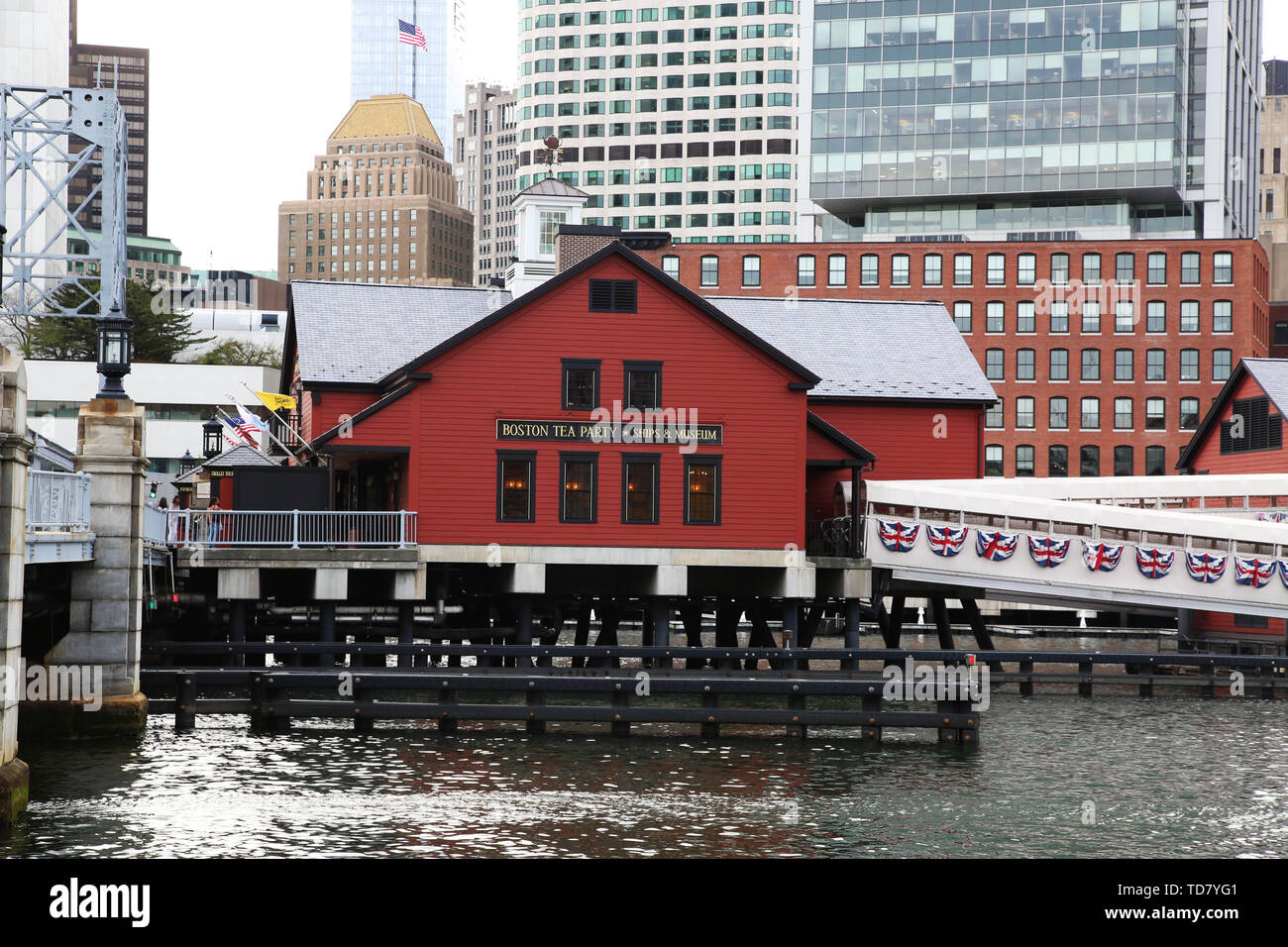 Boston, Massachusetts, USA. 14th Apr, 2019. It's a floating history ...