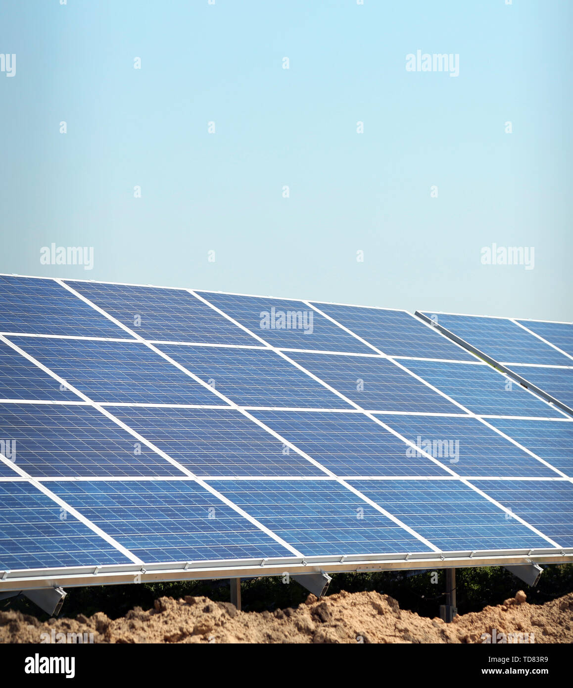 Solar panels, outside Stock Photo - Alamy
