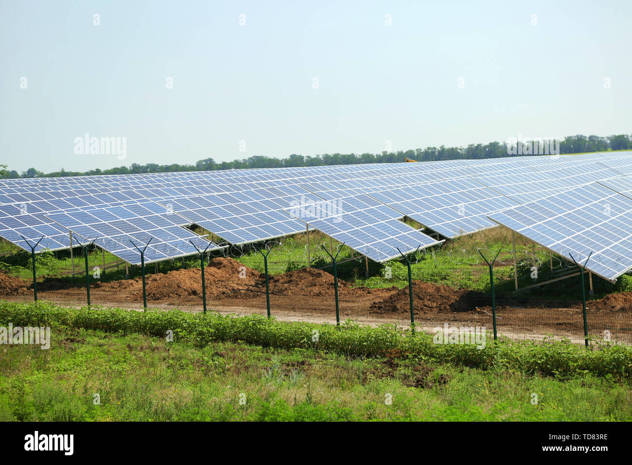 Solar panels, outside Stock Photo - Alamy