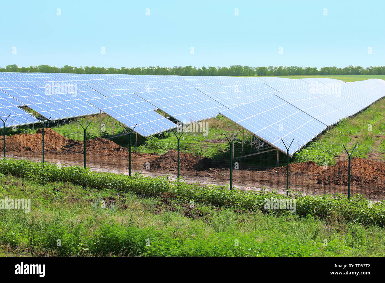 Solar panels, outside Stock Photo - Alamy