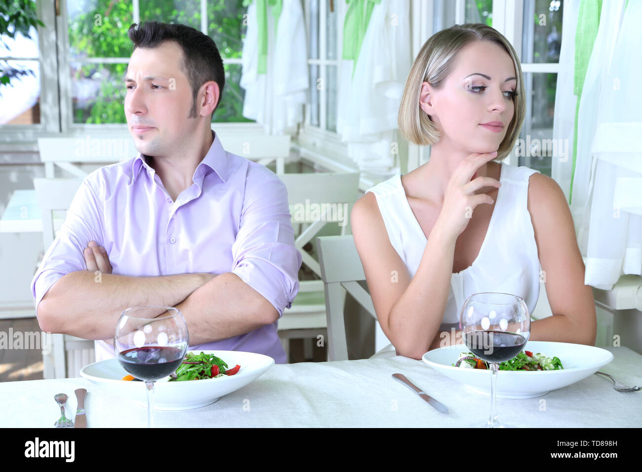 Unhappy lovers hi-res stock photography and images - Alamy
