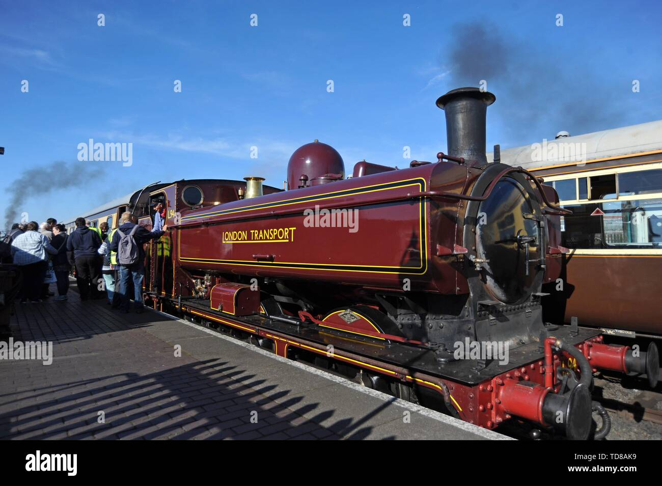 Ex London Transport pannier tank L94 at Tyseley Railway Centre open day ...