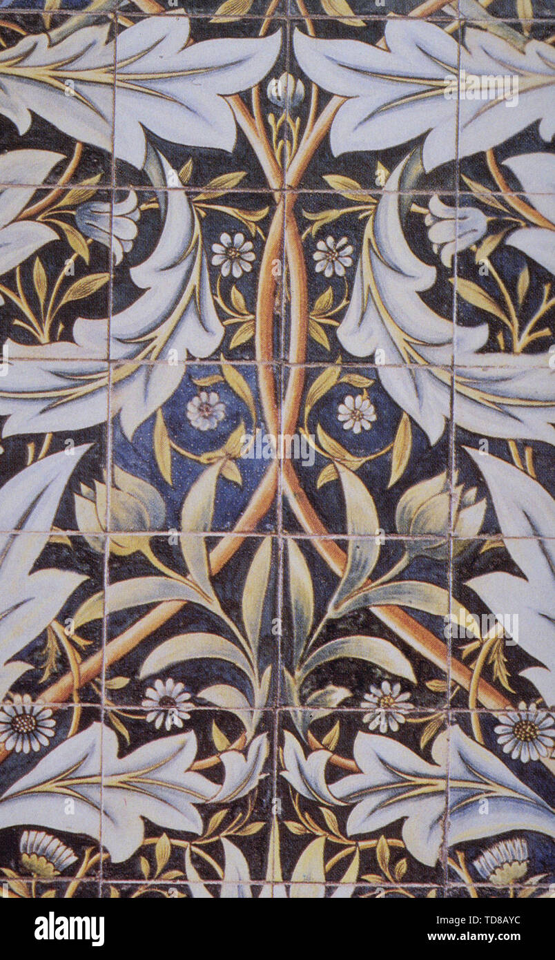 William Morris - Panel Ceramic Tiles Designed William Morris Produced ...