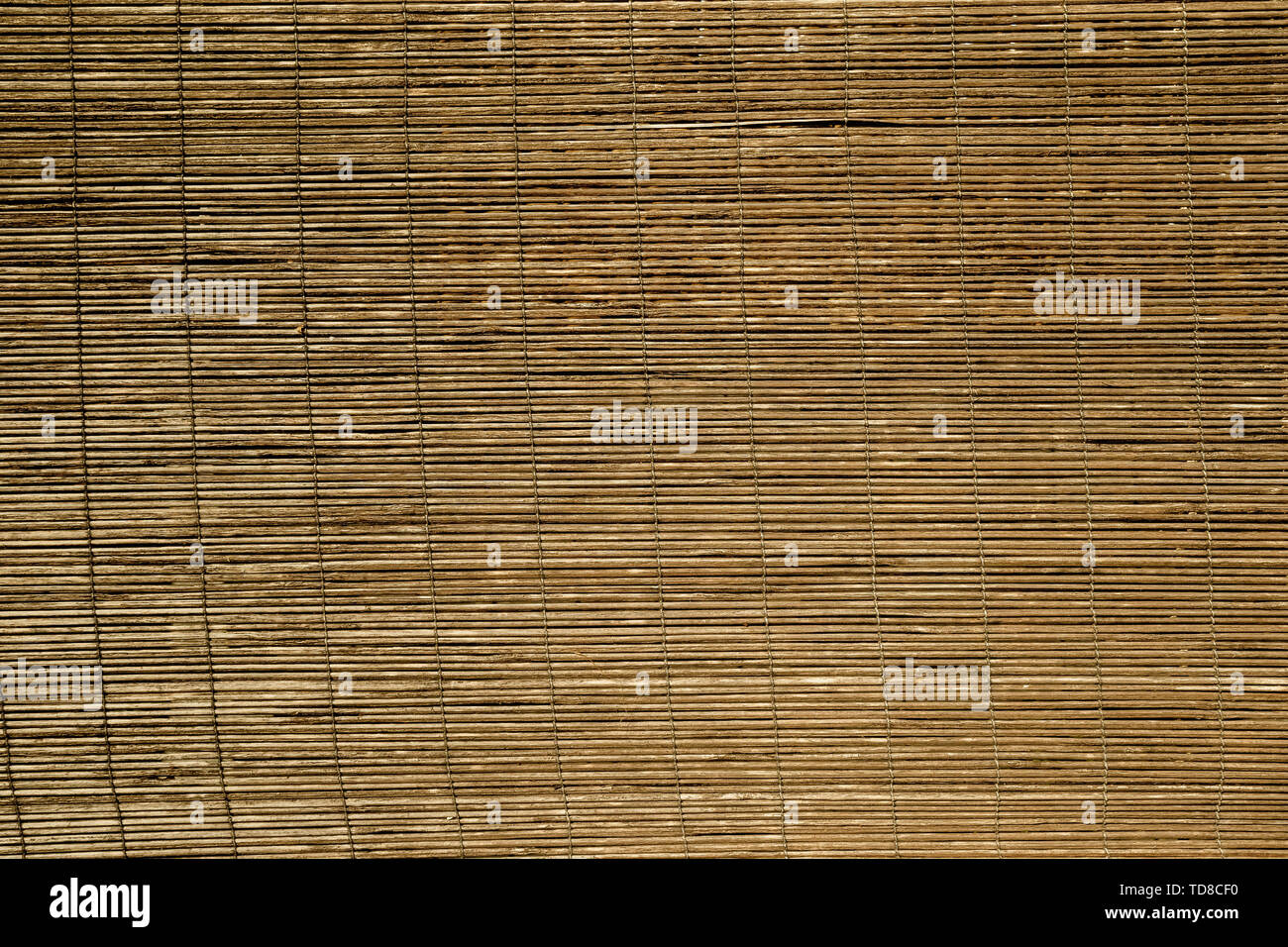 Bamboo Mat texture Stock Photo - Alamy