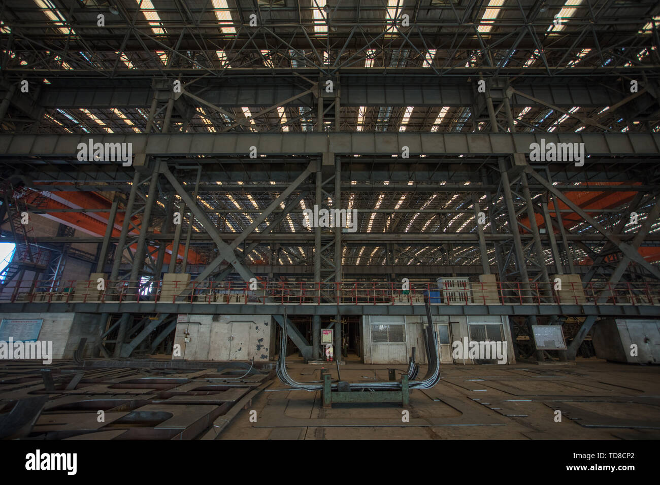 Shipbuilding industrial base Stock Photo - Alamy