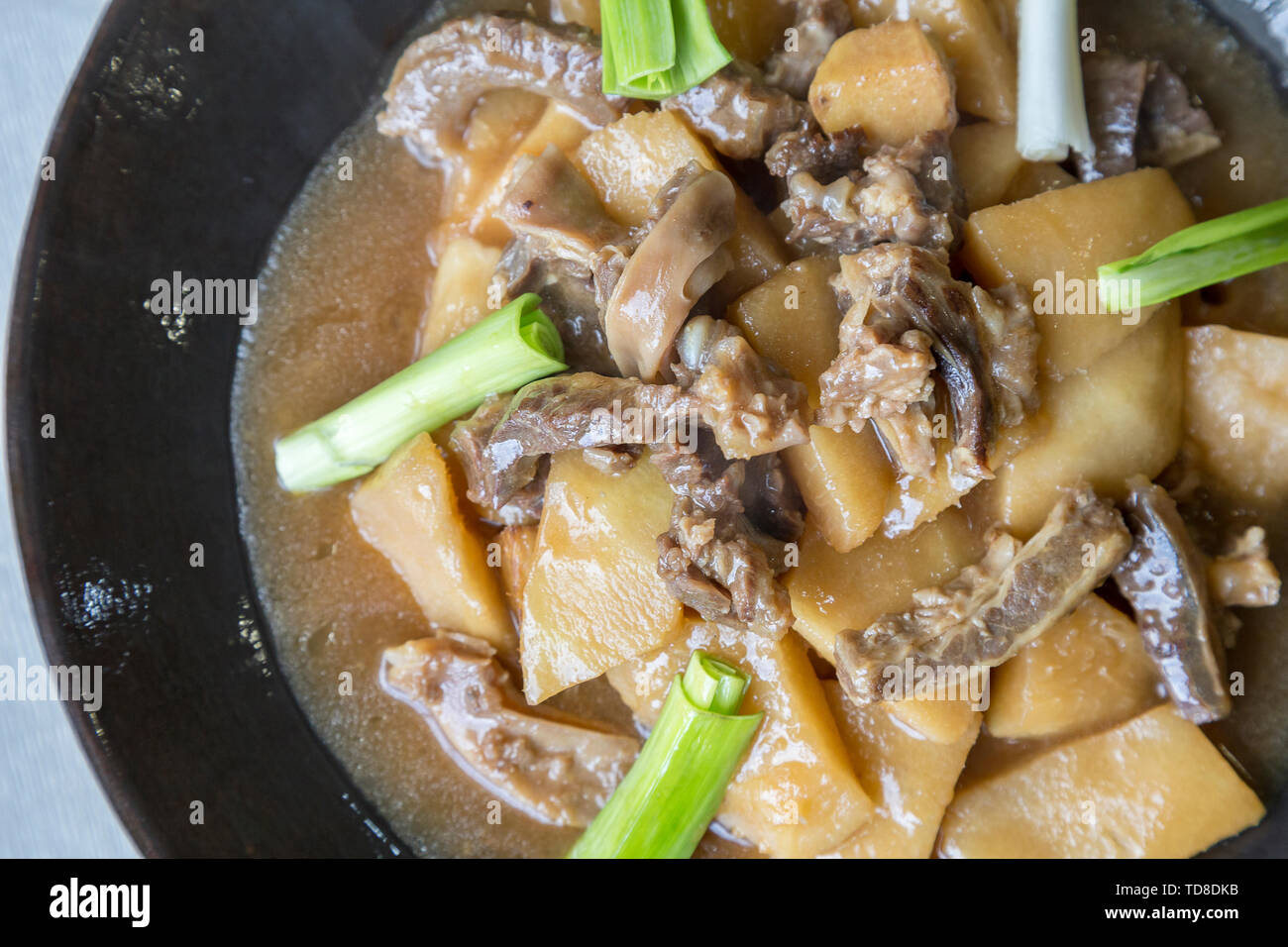 Chinese cuisine beef tendons Stock Photo - Alamy