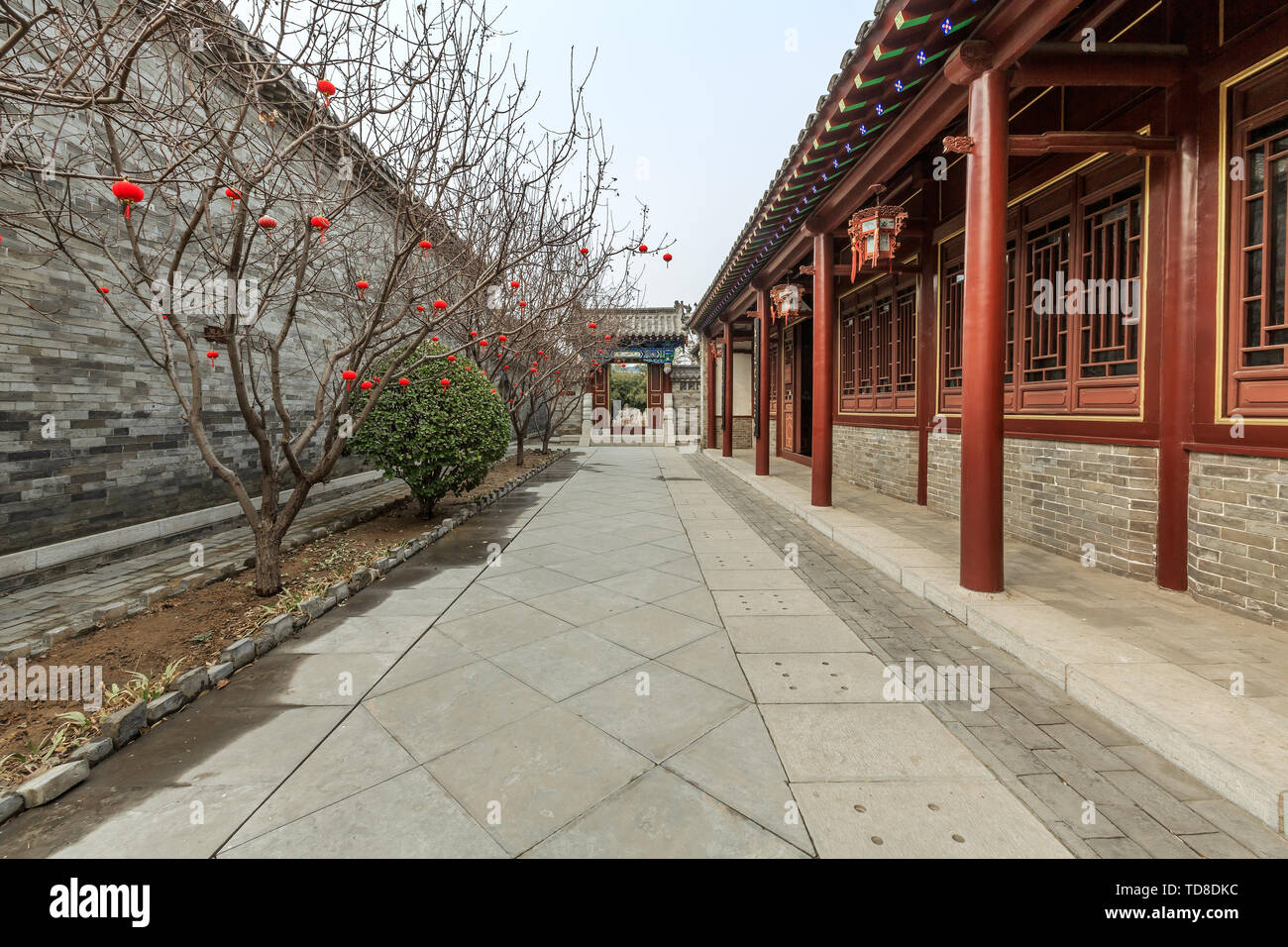 Former residence of Du Zhengtian, Binzhou City, Shandong Province Stock Photo - Alamy