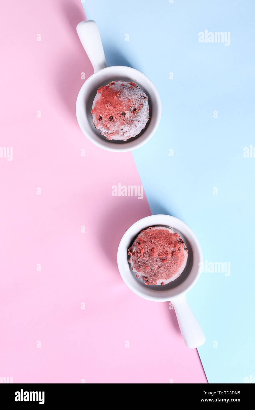 Lychee ice cream hi-res stock photography and images - Alamy