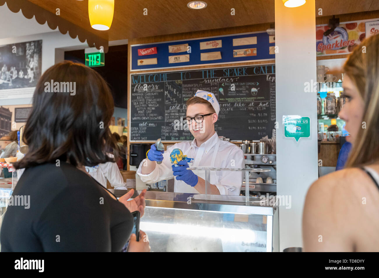 Bentonville, Arkansas - The Walmart Museum, housed in the Walton's 5&10 ...