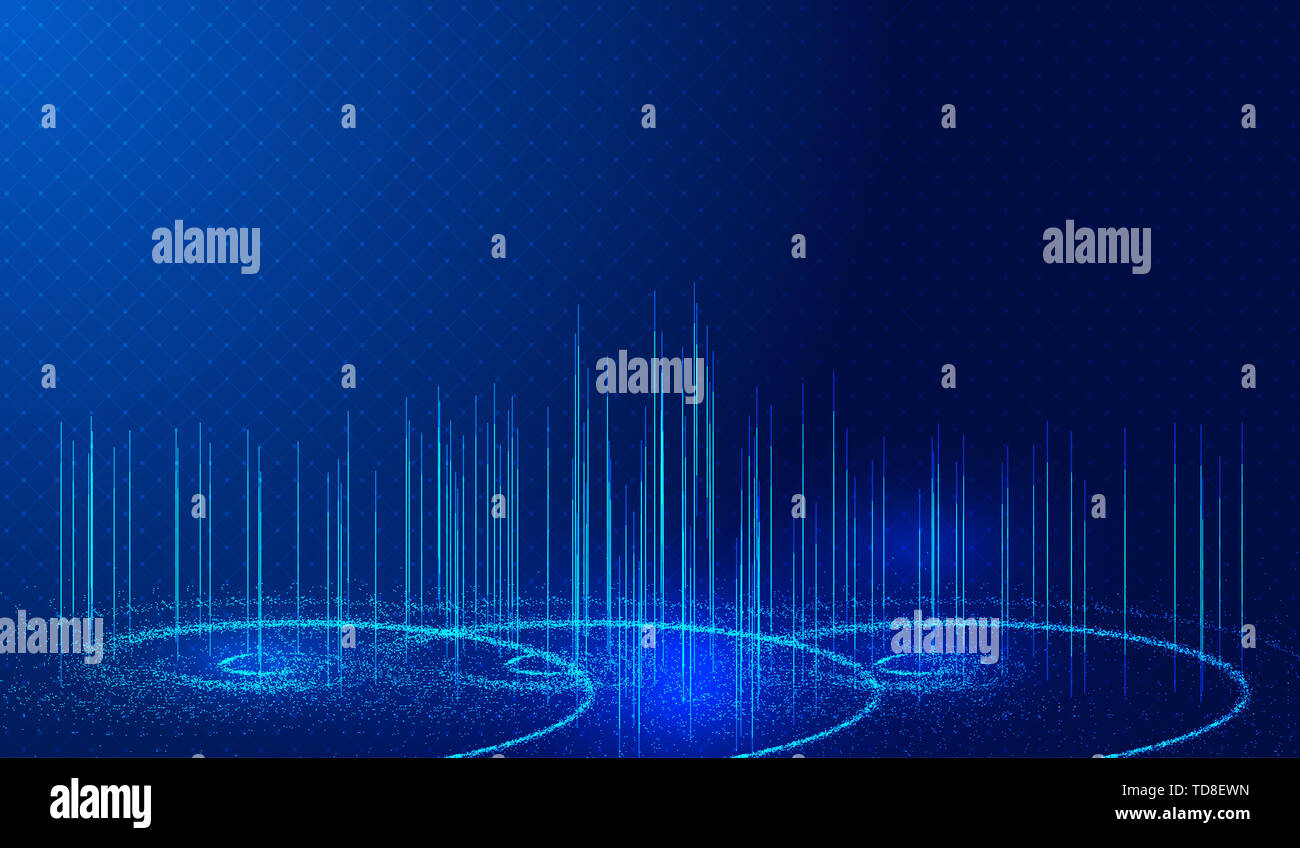 Three-dimensional big data abstract background Stock Photo - Alamy