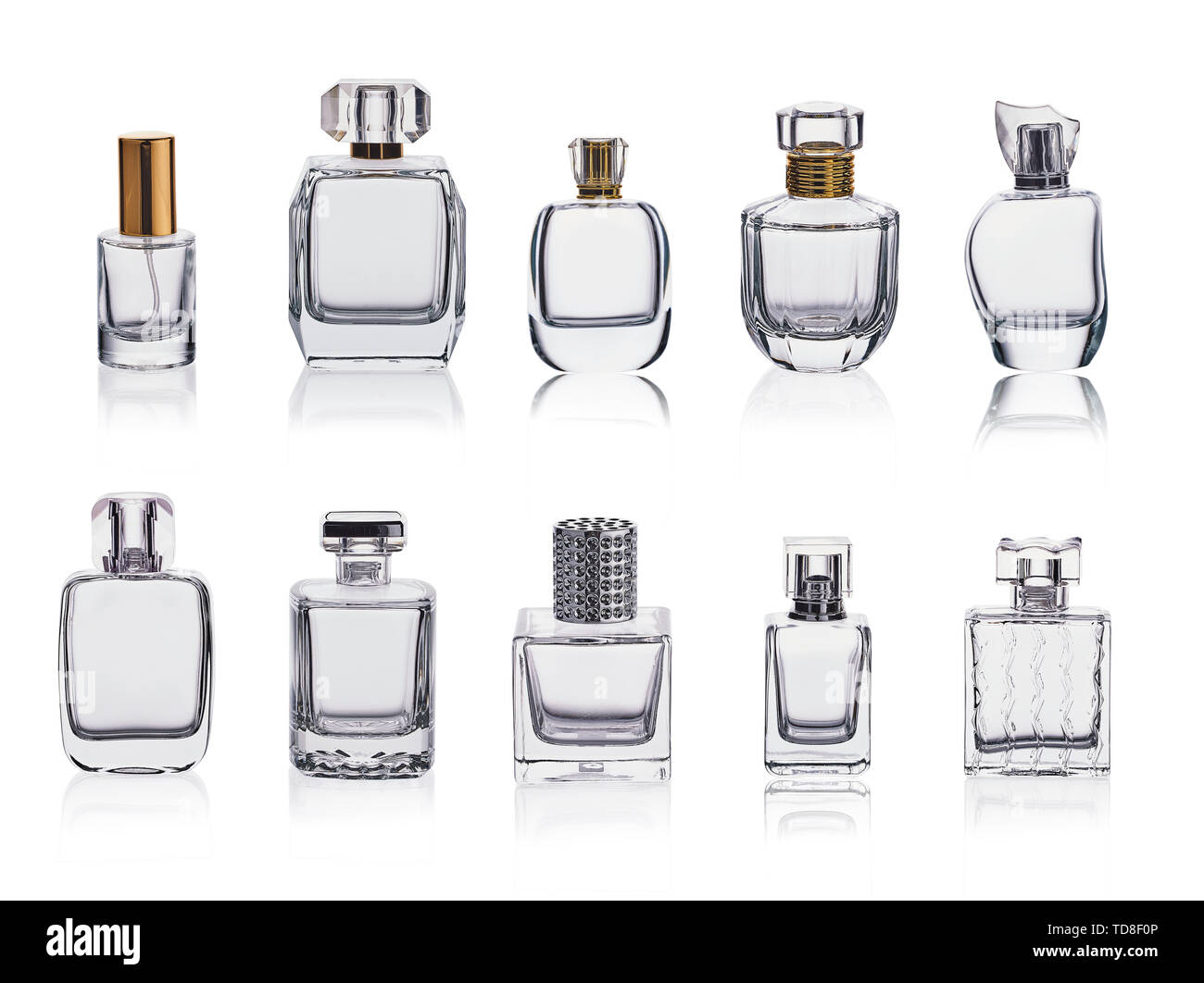 Stylish bottle perfume Cut Out Stock Images & Pictures - Alamy