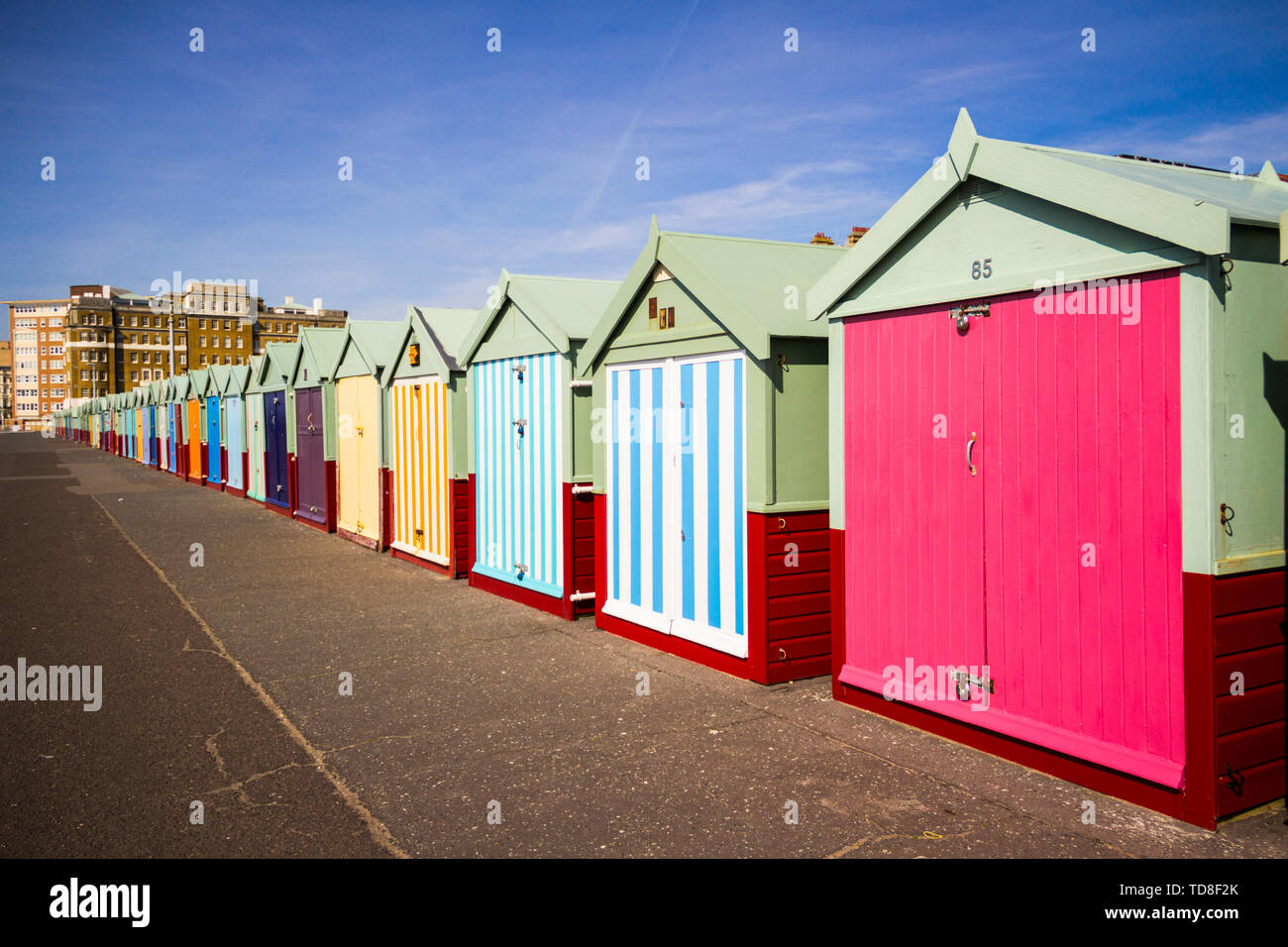 Colourful houses brighton hi-res stock photography and images - Alamy