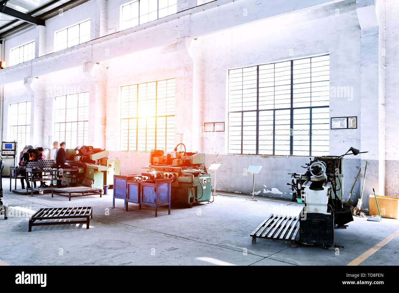 Industrial plant interior windows hi-res stock photography and images ...