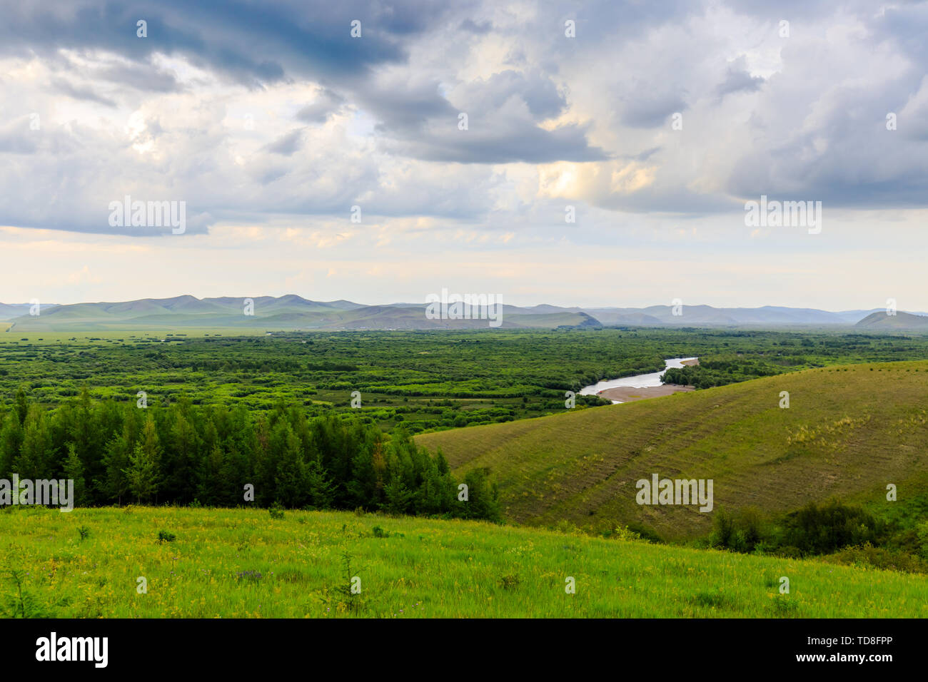 Erguna river erguna river wetland hi-res stock photography and images ...