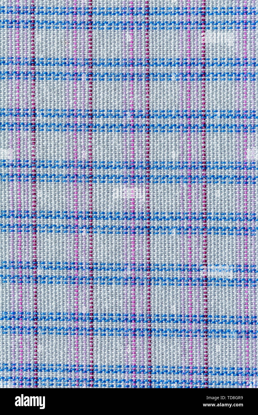 Texture of plaid fabric Stock Photo - Alamy