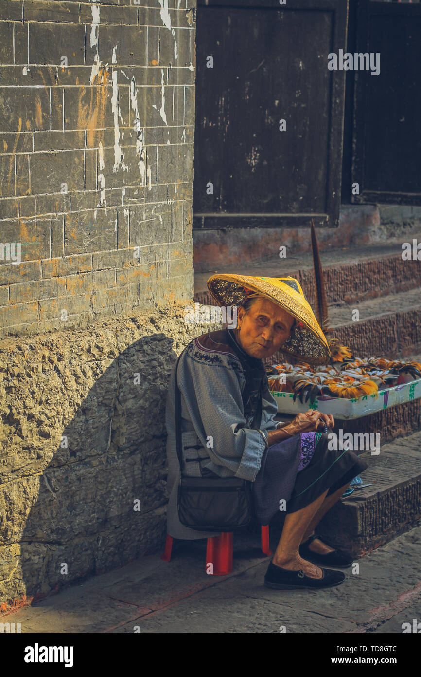 The ancient city of Phoenix, humanities in western Hunan Stock Photo ...