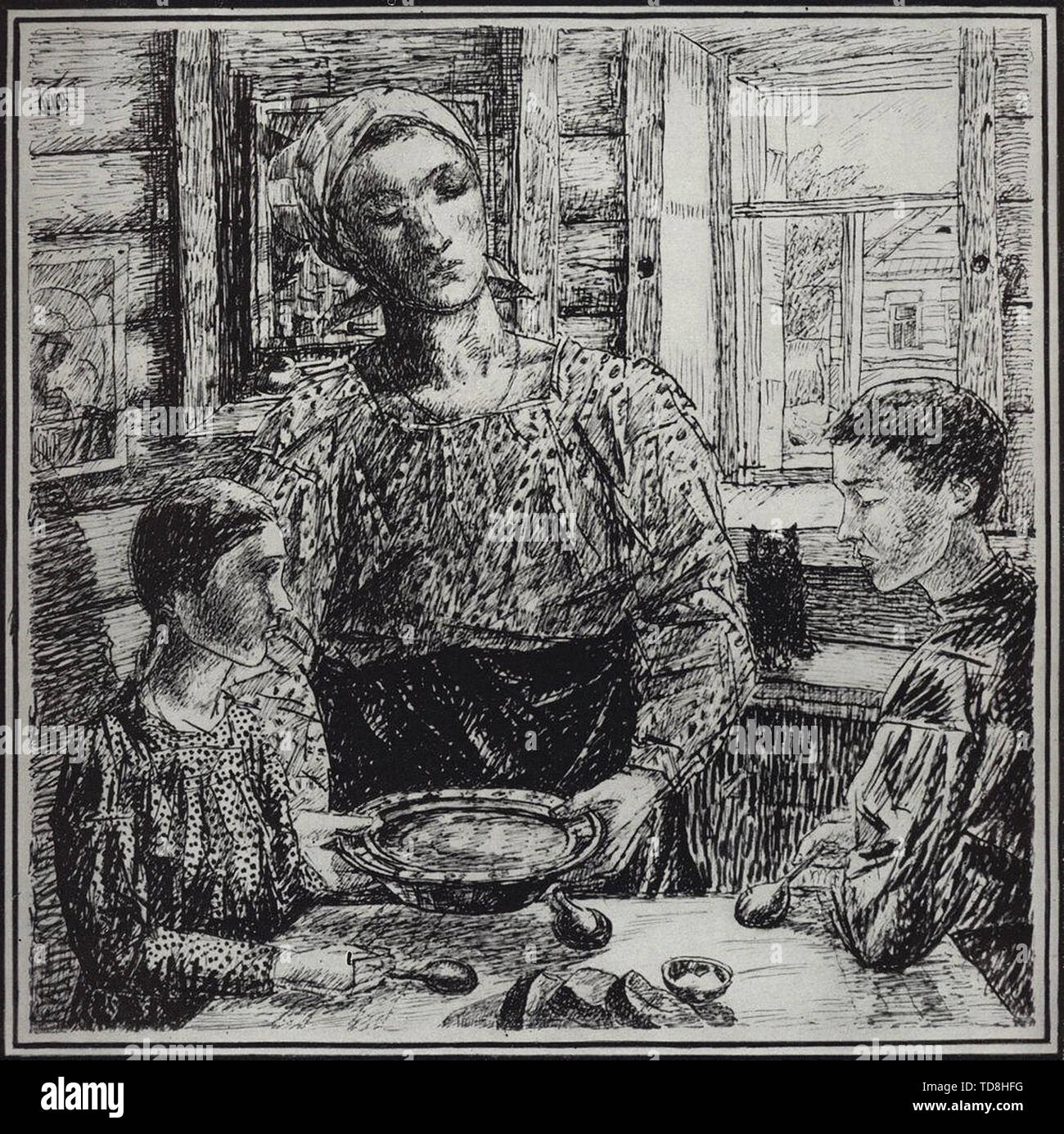 Petrov vodkin mother hi-res stock photography and images - Alamy