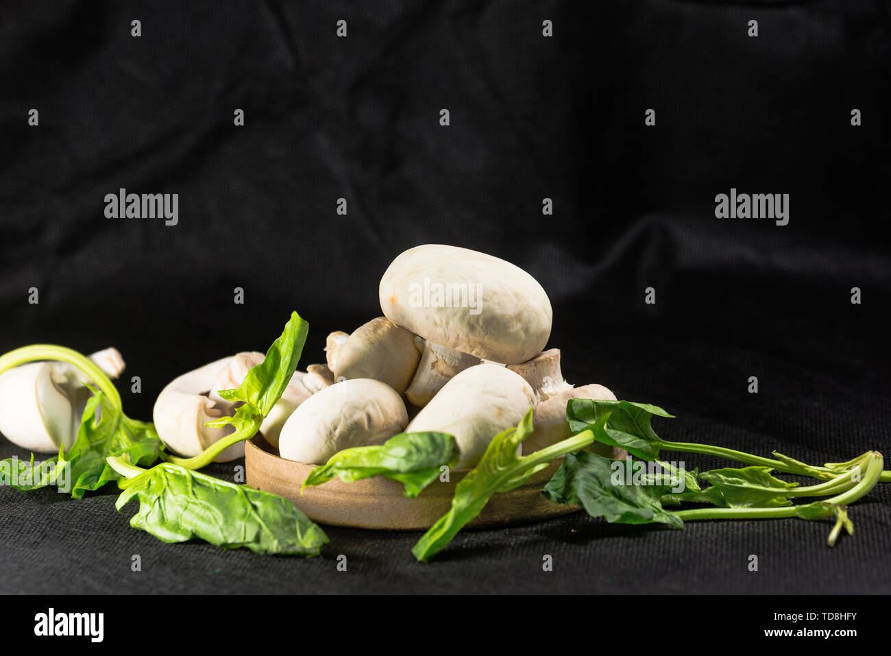 Healthy vegetable mushrooms Stock Photo - Alamy