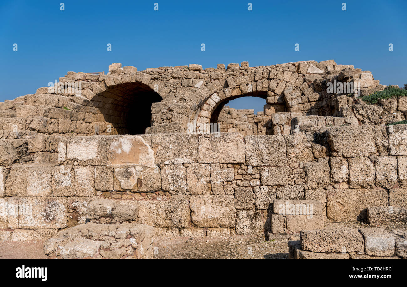 Ancient caesarea ruins hi-res stock photography and images - Alamy