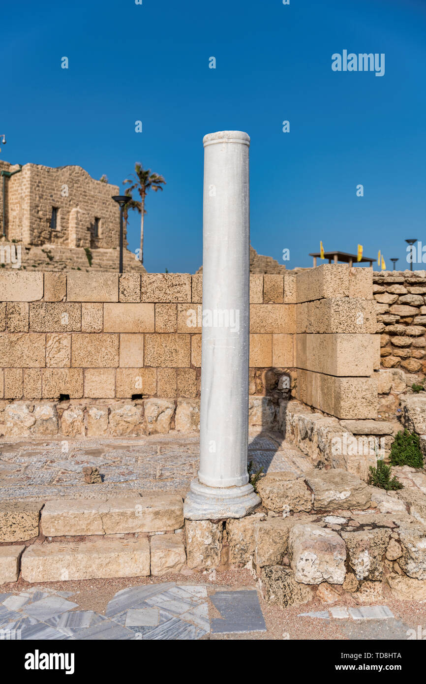 Ancient caesarea ruins hi-res stock photography and images - Alamy