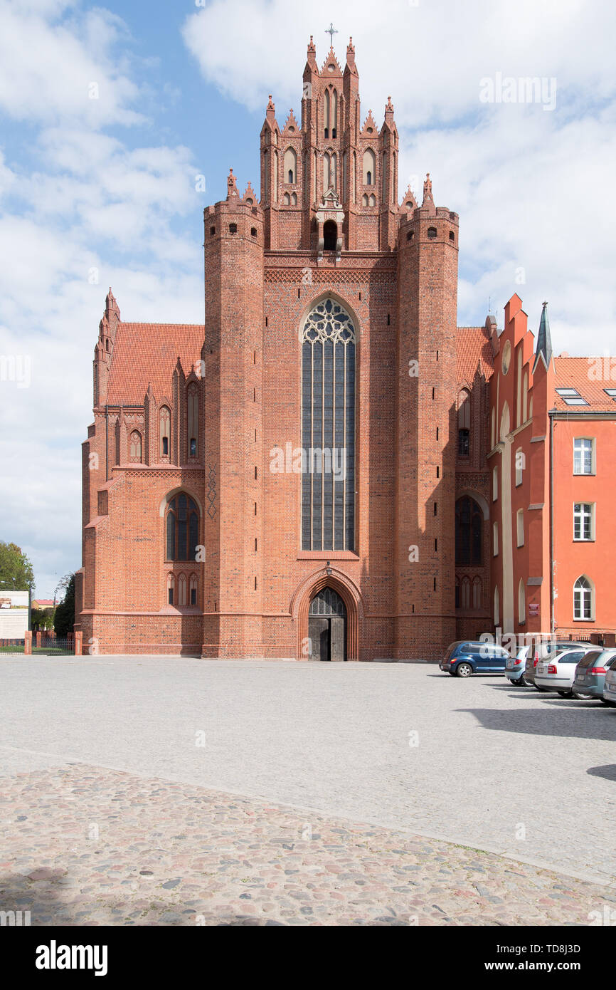 Gothic bazylika katedralna Wniebowziecia Najswietszej Maryi Panny ...