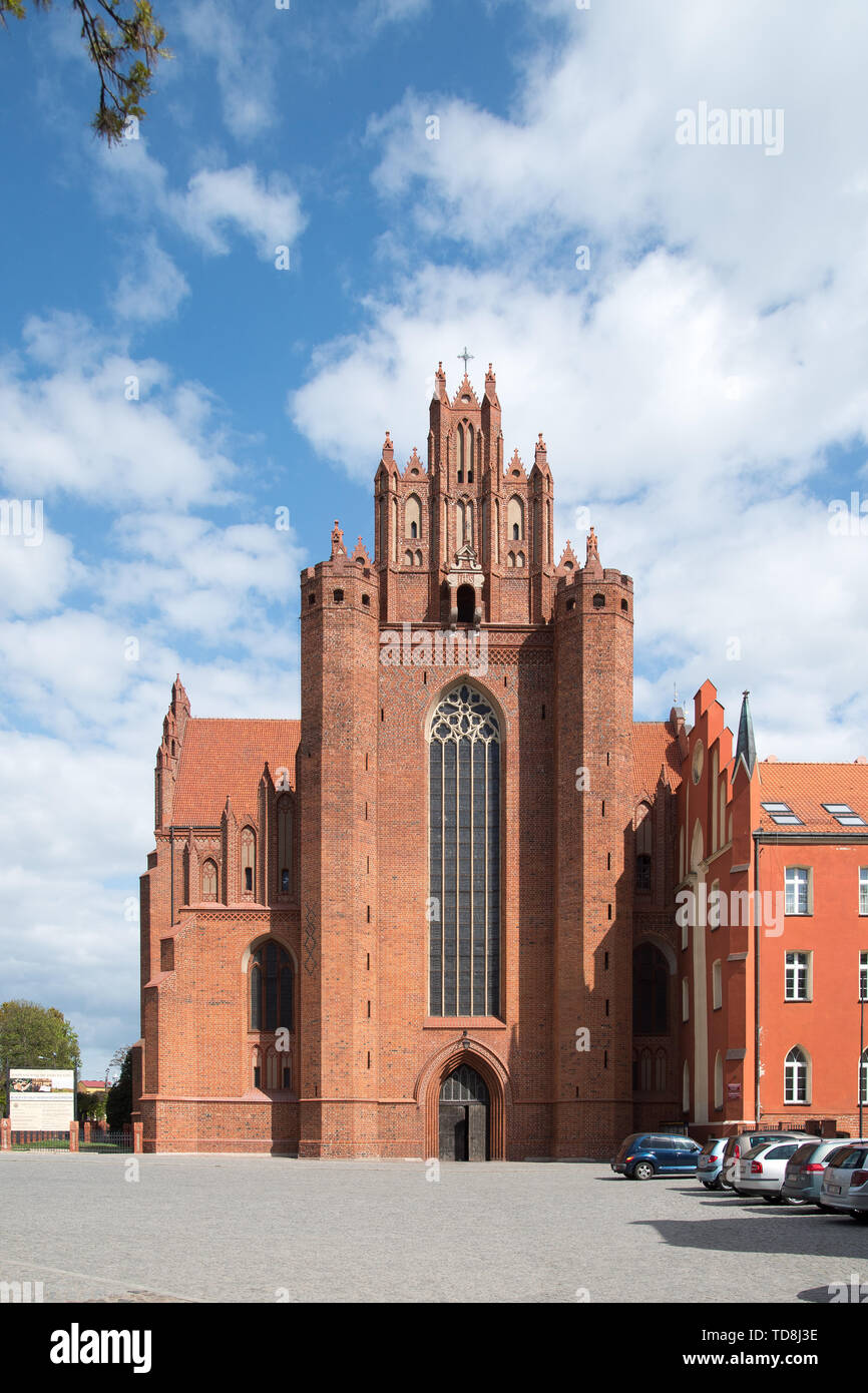 Gothic bazylika katedralna Wniebowziecia Najswietszej Maryi Panny ...