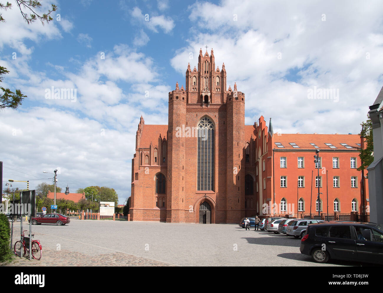 Gothic bazylika katedralna Wniebowziecia Najswietszej Maryi Panny ...
