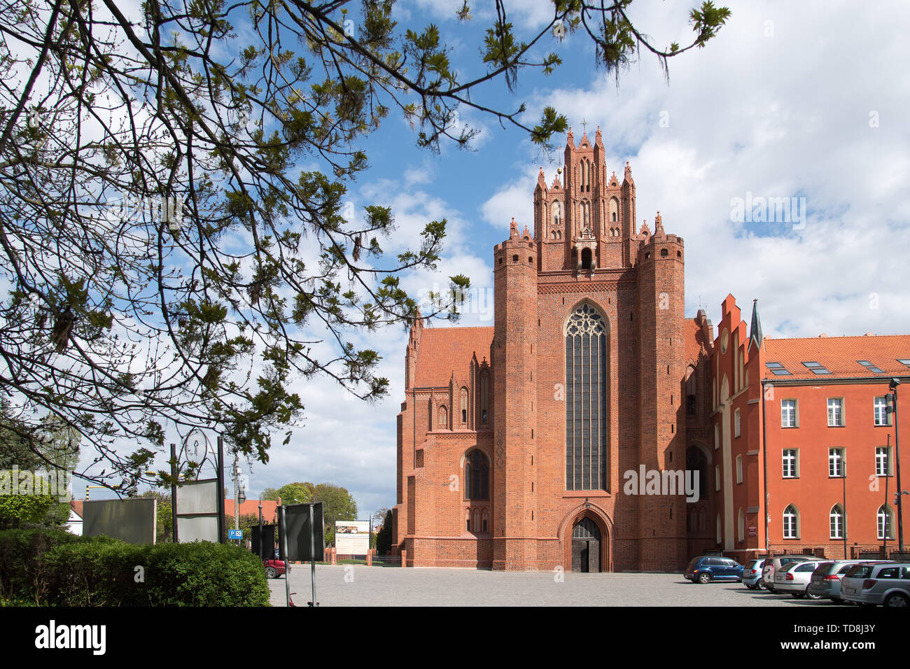Gothic bazylika katedralna Wniebowziecia Najswietszej Maryi Panny ...