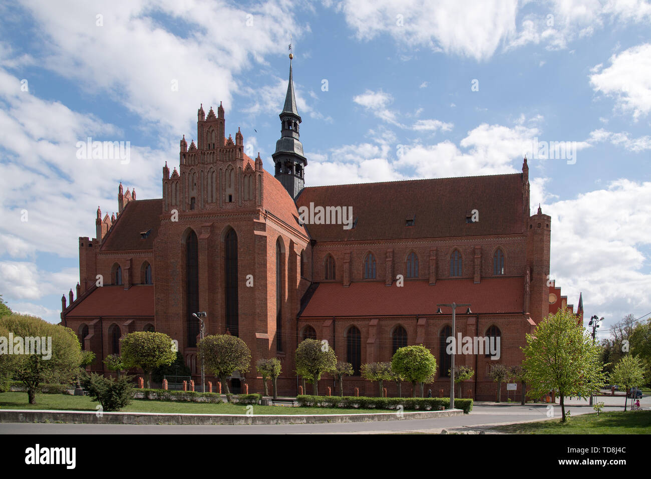 Gothic bazylika katedralna Wniebowziecia Najswietszej Maryi Panny ...