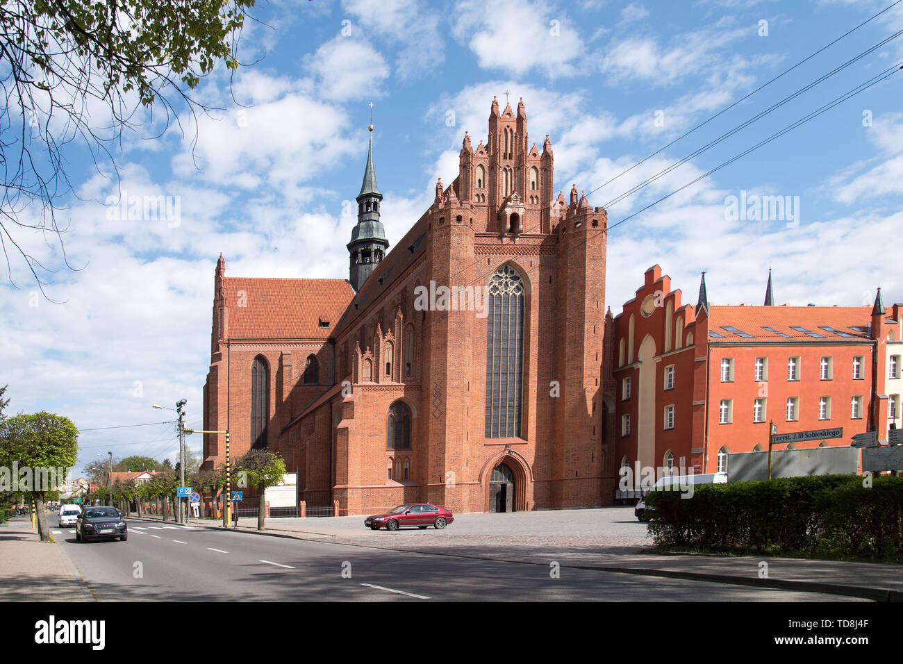 Gothic bazylika katedralna Wniebowziecia Najswietszej Maryi Panny ...