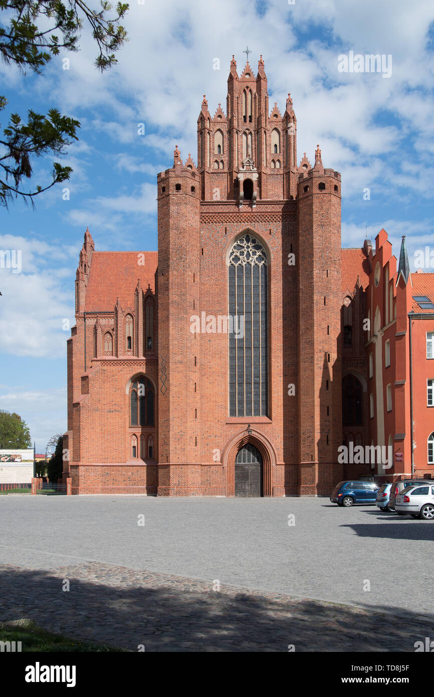 Gothic bazylika katedralna Wniebowziecia Najswietszej Maryi Panny ...
