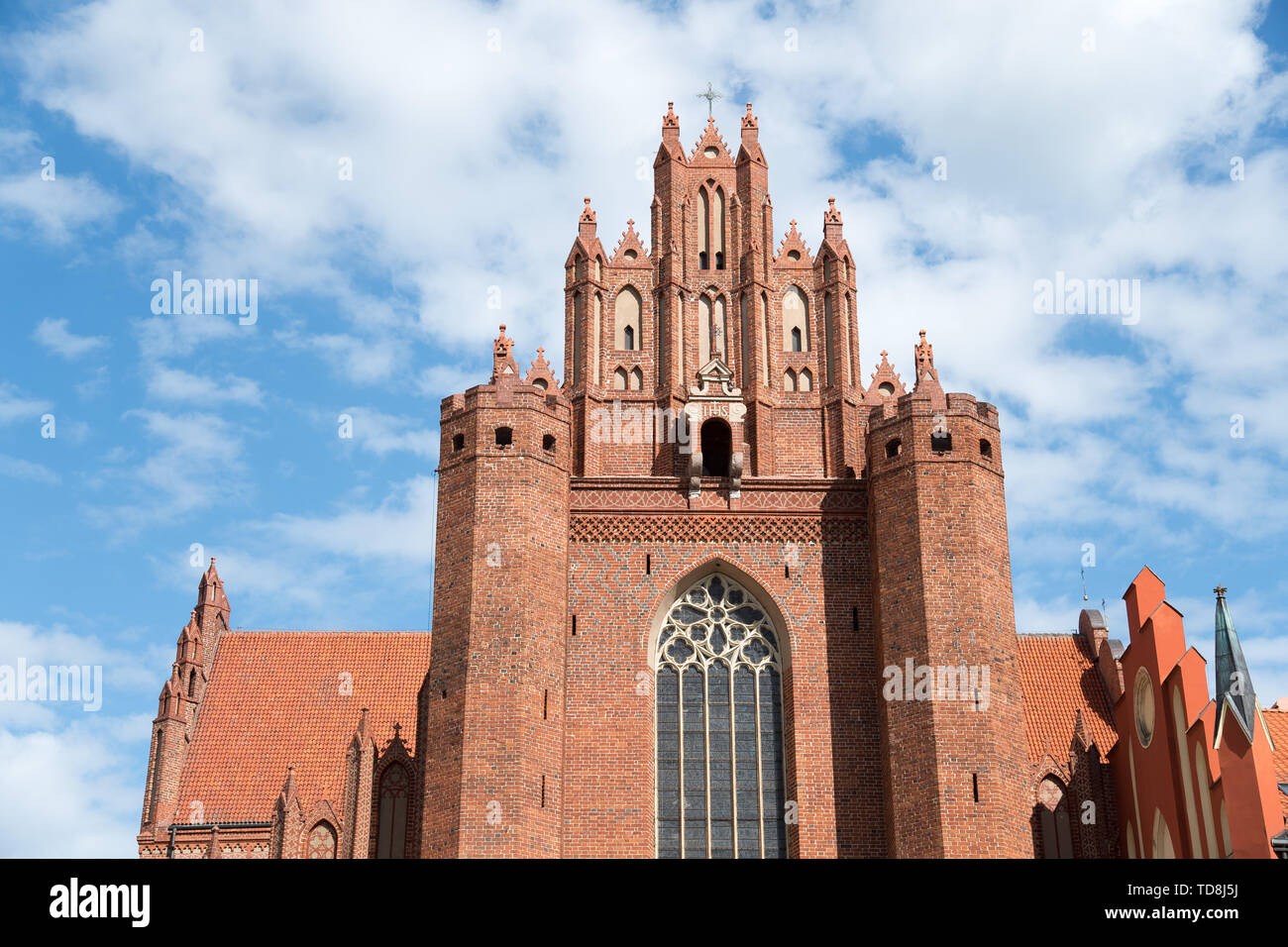 Gothic bazylika katedralna Wniebowziecia Najswietszej Maryi Panny ...
