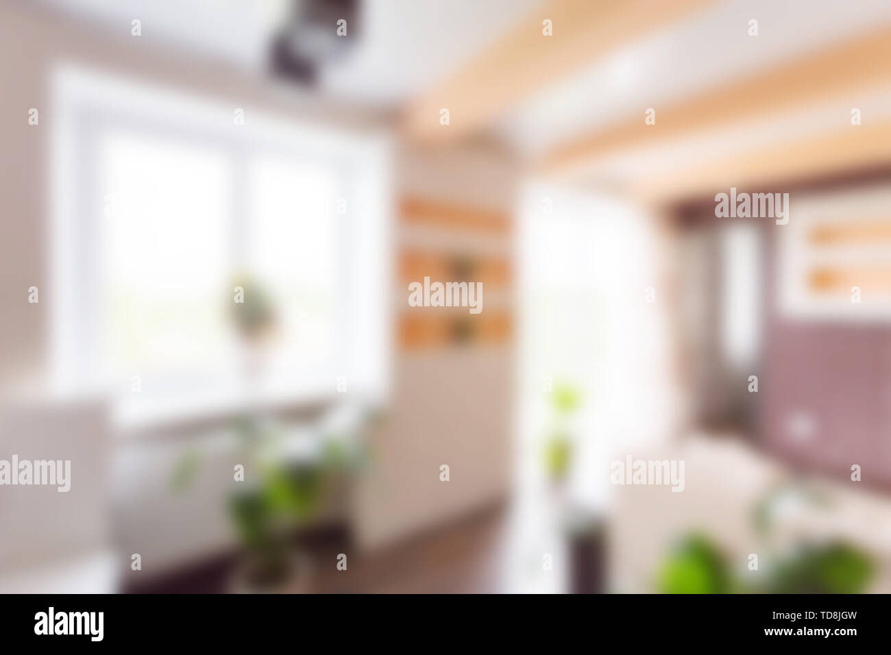 Abstract blur interior background Stock Photo - Alamy