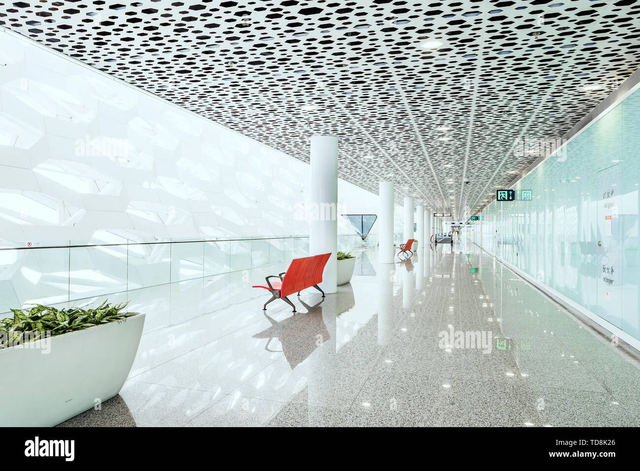 Modern room in the mall Stock Photo - Alamy