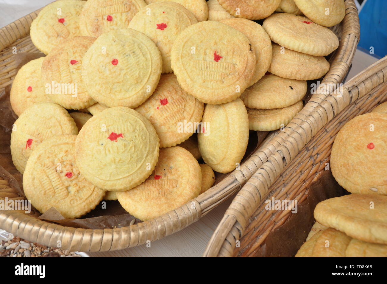 Shanxi Hollow Moon Cake Stock Photo - Alamy