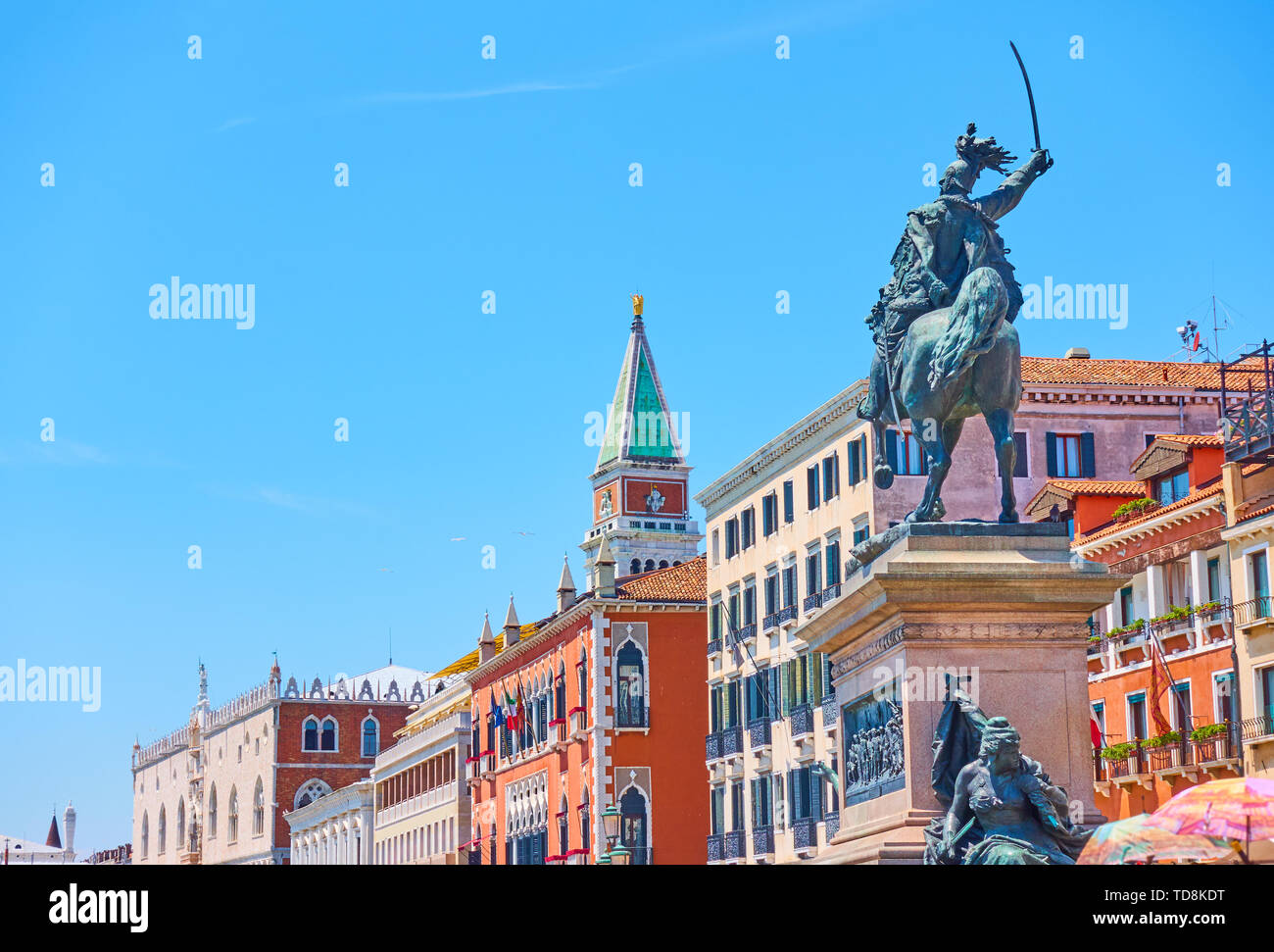 Monument to Vittorio Emanuele II (1887, by Ettore Ferrari) on Riva ...