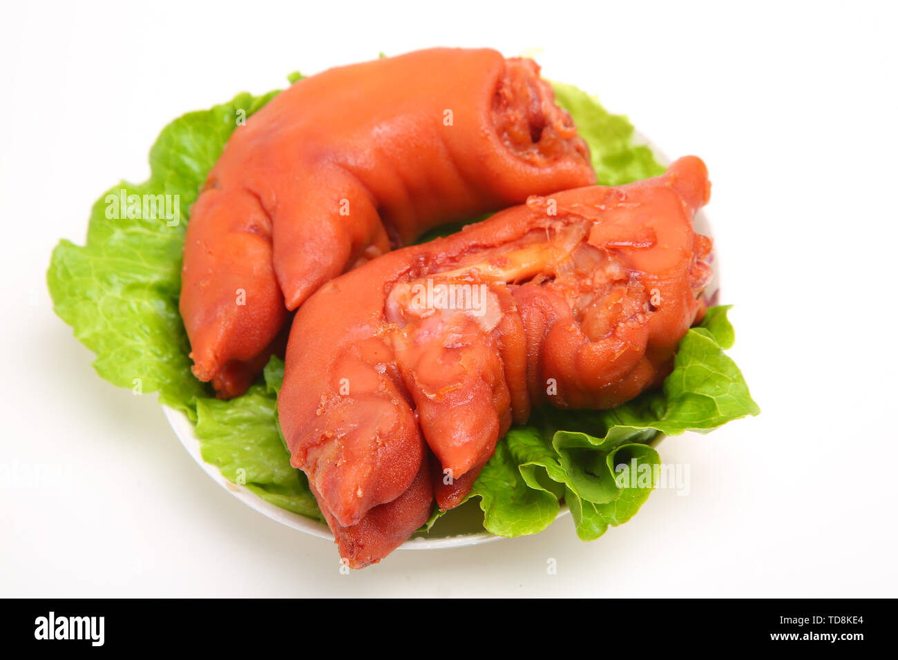 pig 's hoof Stock Photo - Alamy