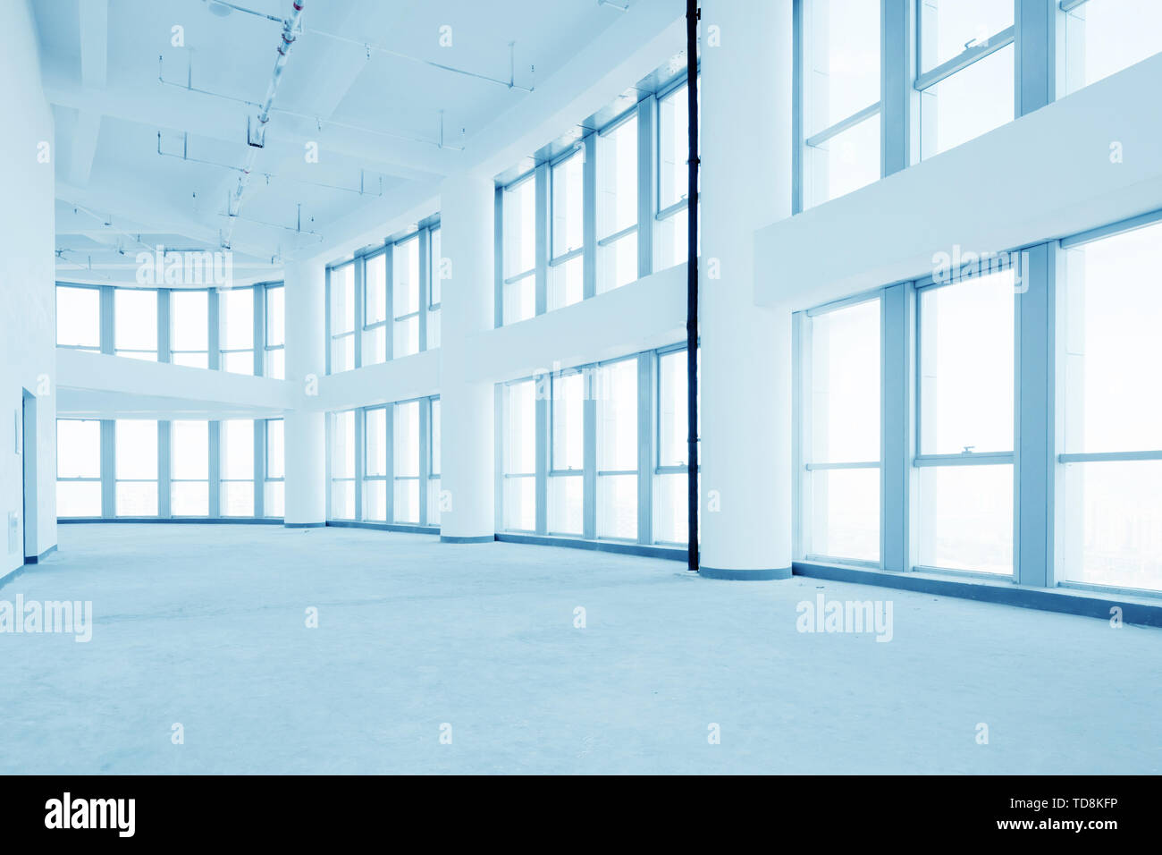 Empty modern office interior interior Stock Photo - Alamy