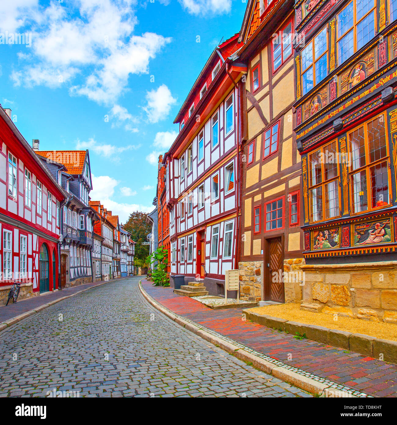 Old german town hi-res stock photography and images - Alamy