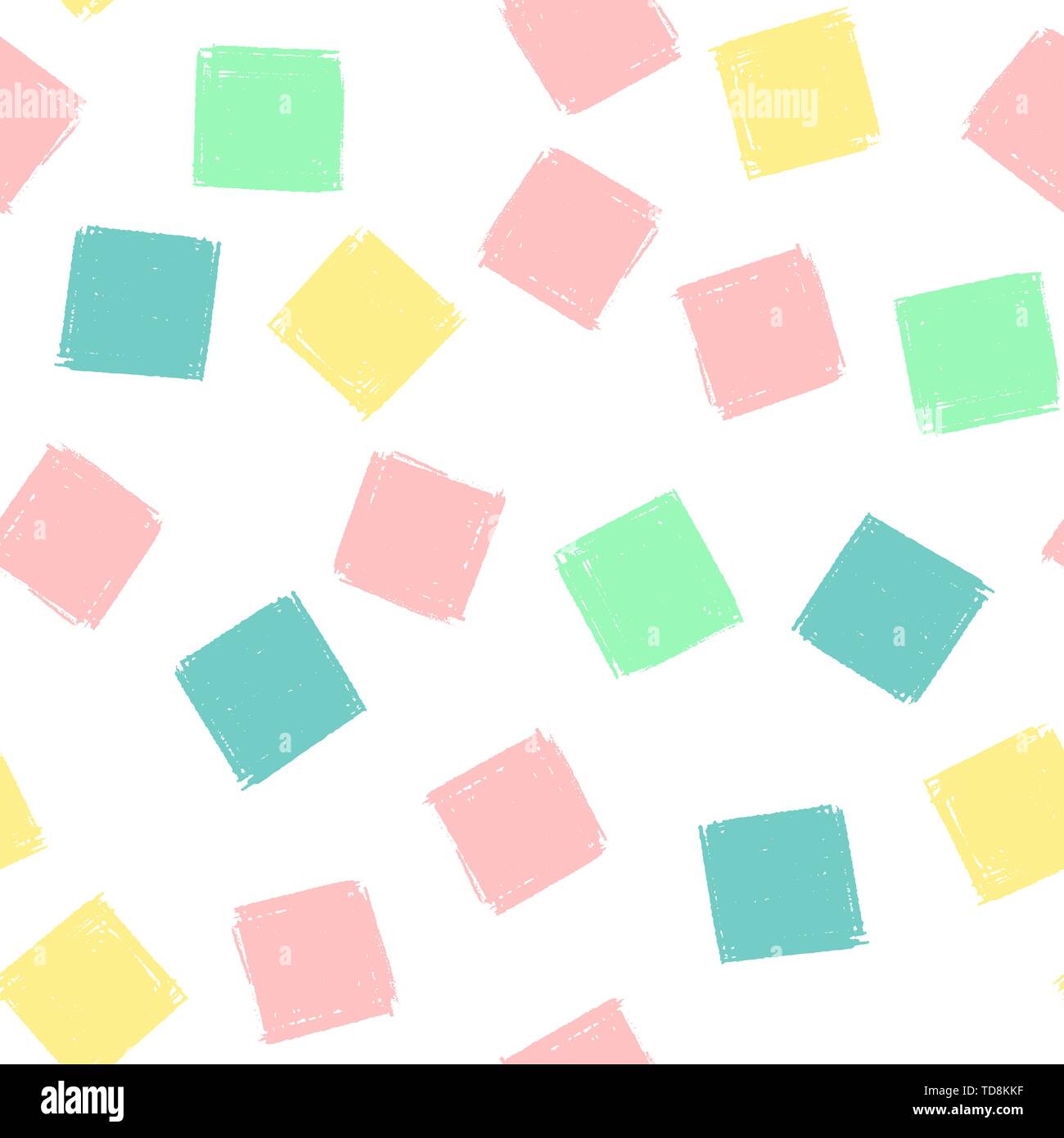 Pastel Yellow Squares