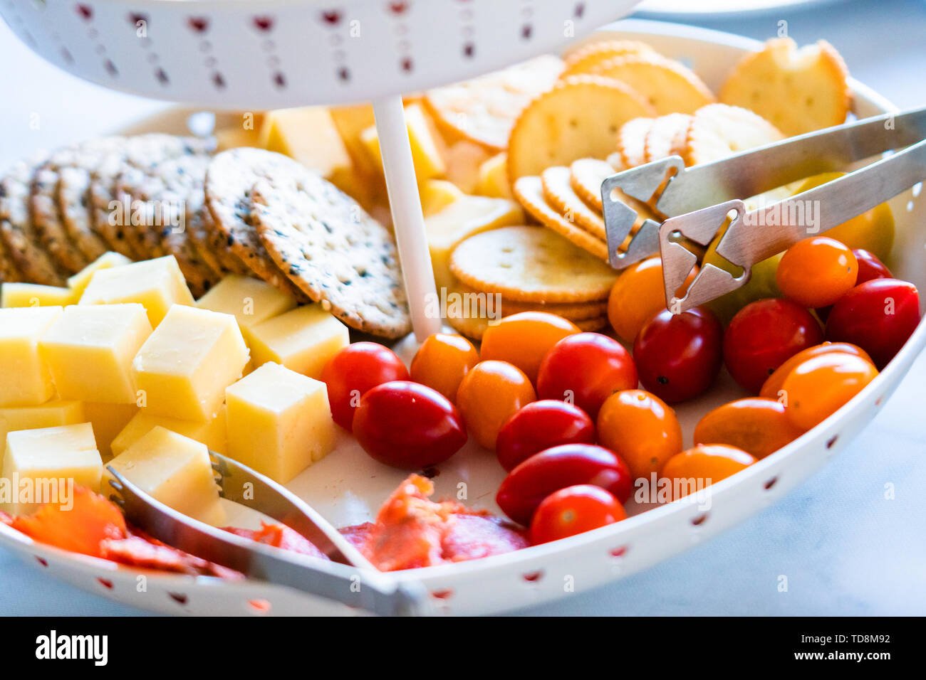 Tiered serving plate hi-res stock photography and images - Alamy