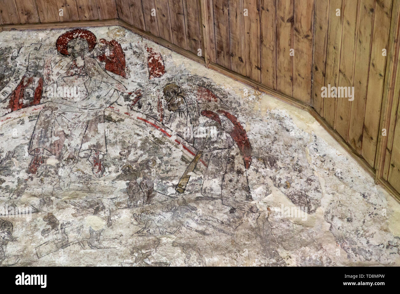 Last judgement medieval painting doom hi-res stock photography and ...