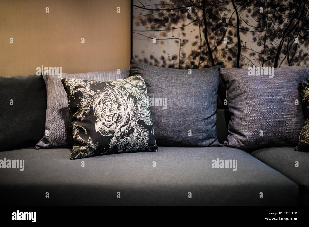 Installation of soft design Stock Photo - Alamy