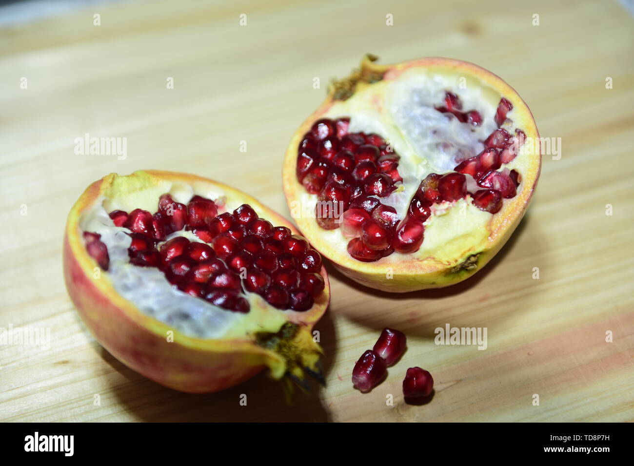 Soft seed pomegranate Stock Photo - Alamy