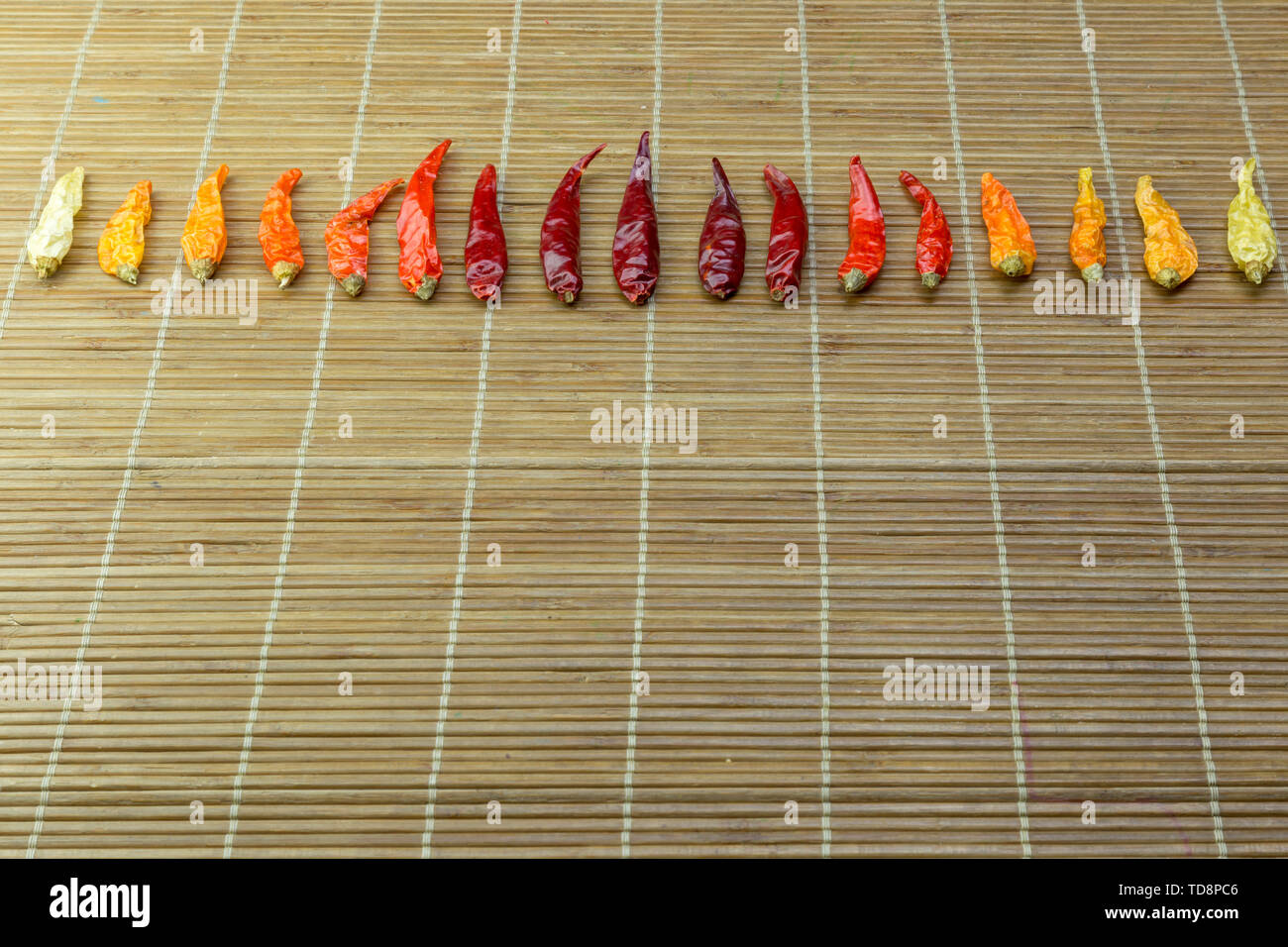 Multiple chili still life close-up Stock Photo - Alamy