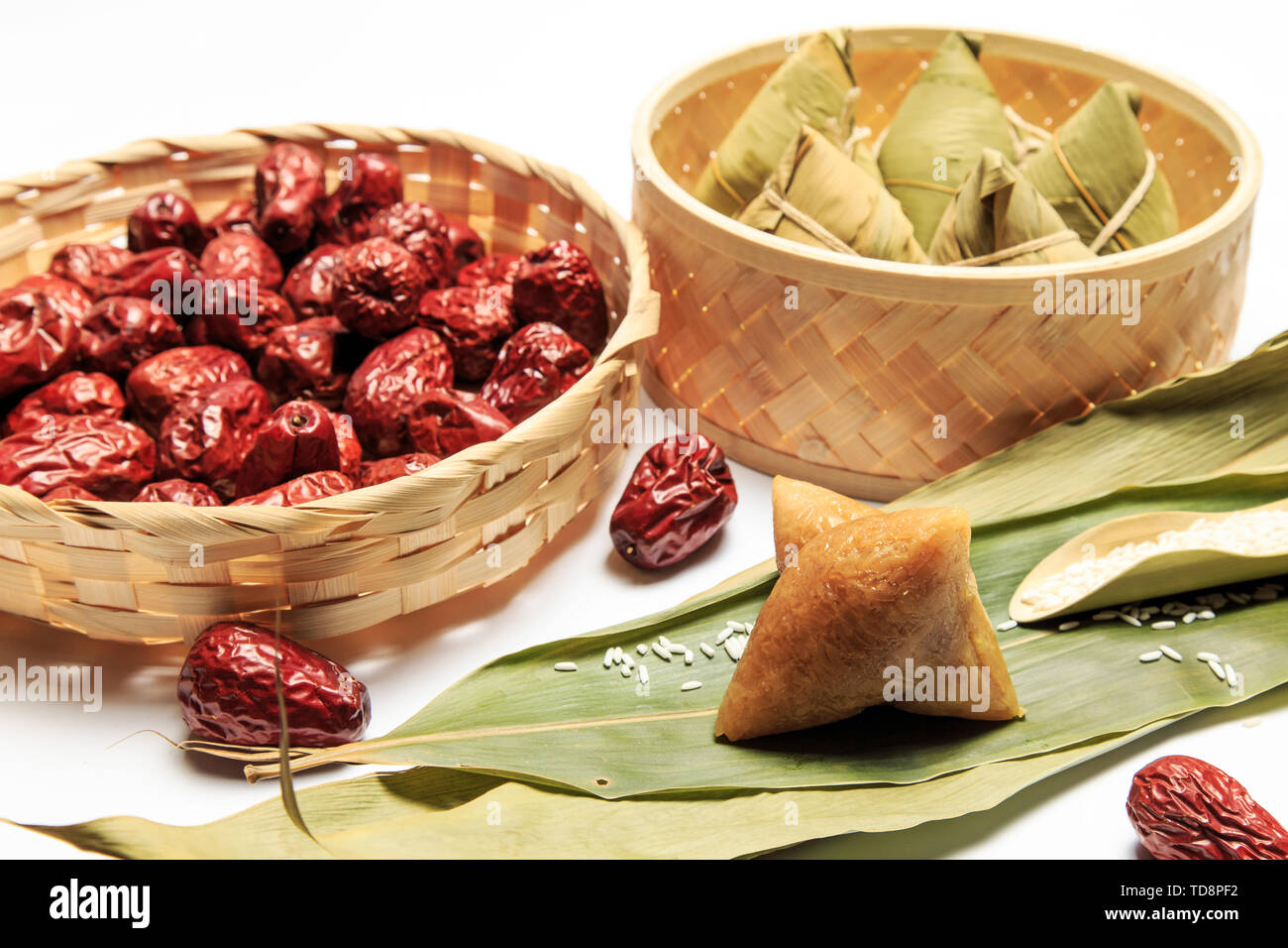 Traditional Chinese snacks - Zongzi Stock Photo - Alamy