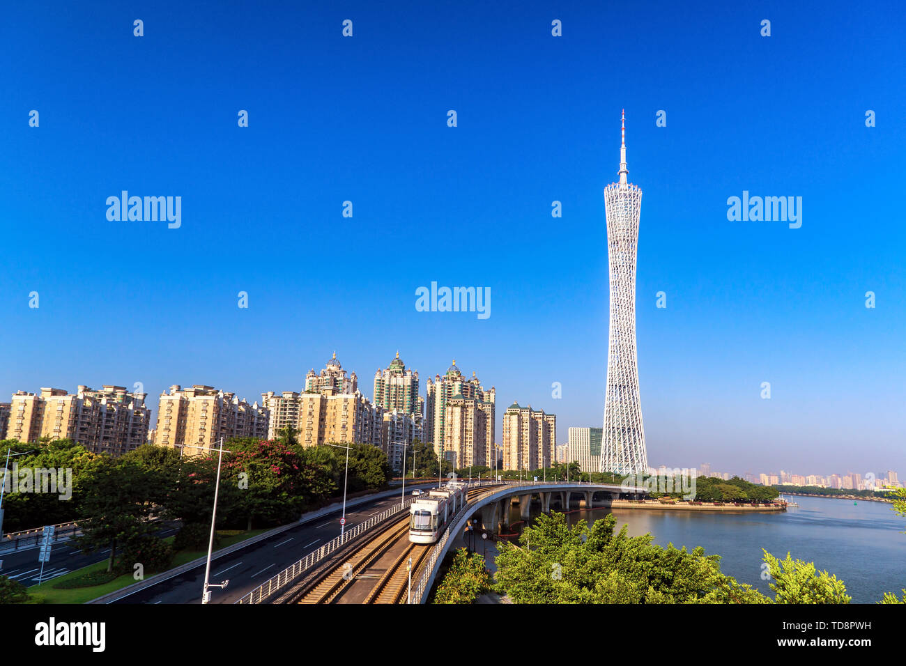 Guangzhou City Scenery, Guangdong Province Stock Photo - Alamy