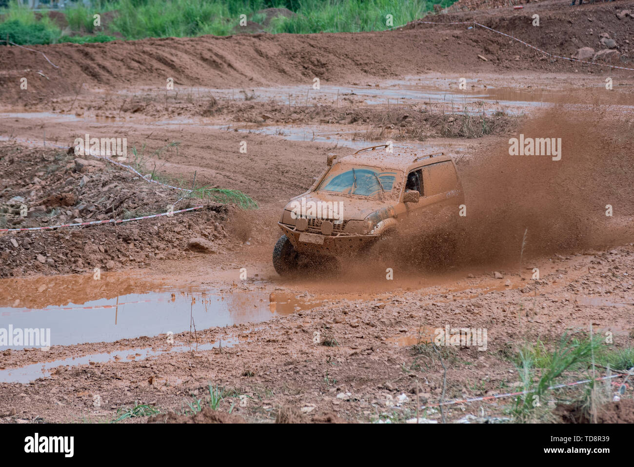 Off-road cars, cars, outdoor cross-country competition Stock Photo - Alamy