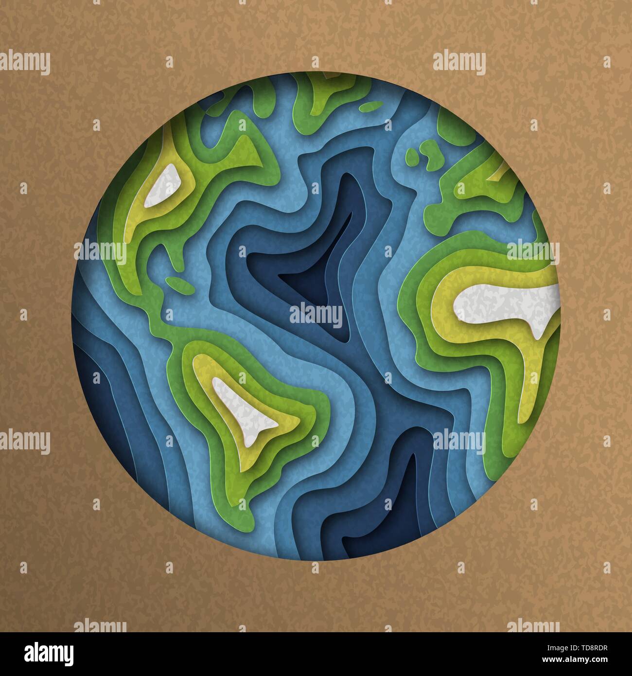 Map of hemisphere map Stock Vector Images - Alamy